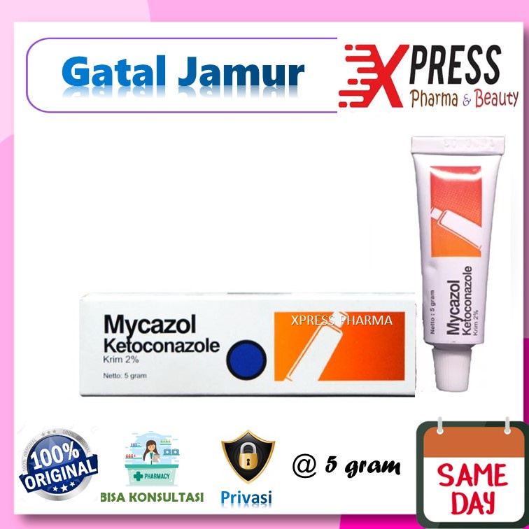 Jual XPRESS ! Mycazol Cream 5g 2% Obat Gatal Jamur Salep Krim Micazol ...
