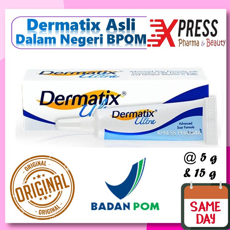 Jual ⚡XPRESS⚡ ASLI BPOM Dermatix 5 / 15 gram Ultra Gel Salep Penghilang ...