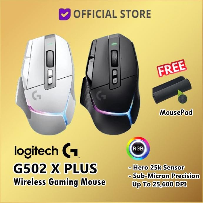 Jual Logitech G502 X Plus Wireless Gaming Mouse G502X G 502 X RGB | Shopee Indonesia