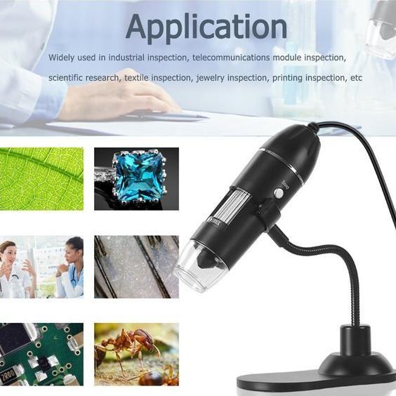 Jual Mikroskop Digital Elektronik Led 50X-1000X - Usb Microscope Dengan ...