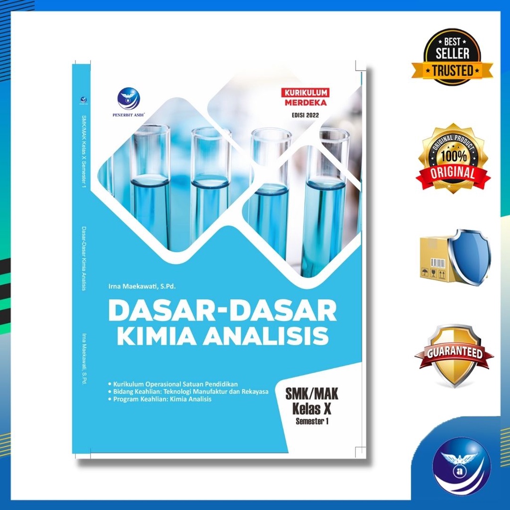 Jual Puske - Dasar-dasar Kimia Analisis SMK Kelas 10 Semester 1 (Jateng ...
