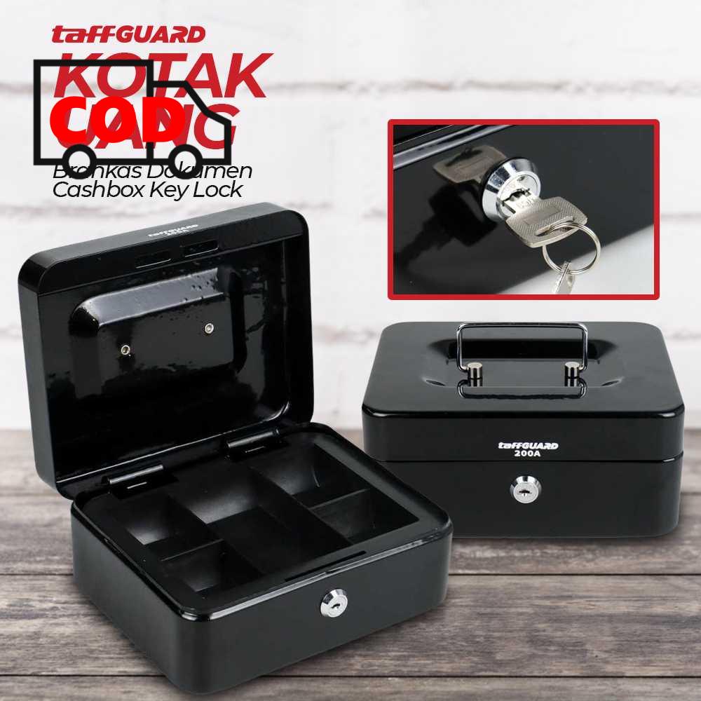 Jual Kotak Uang Brankas Mini Safe Deposit Money Box Baja Tempat Uang ...