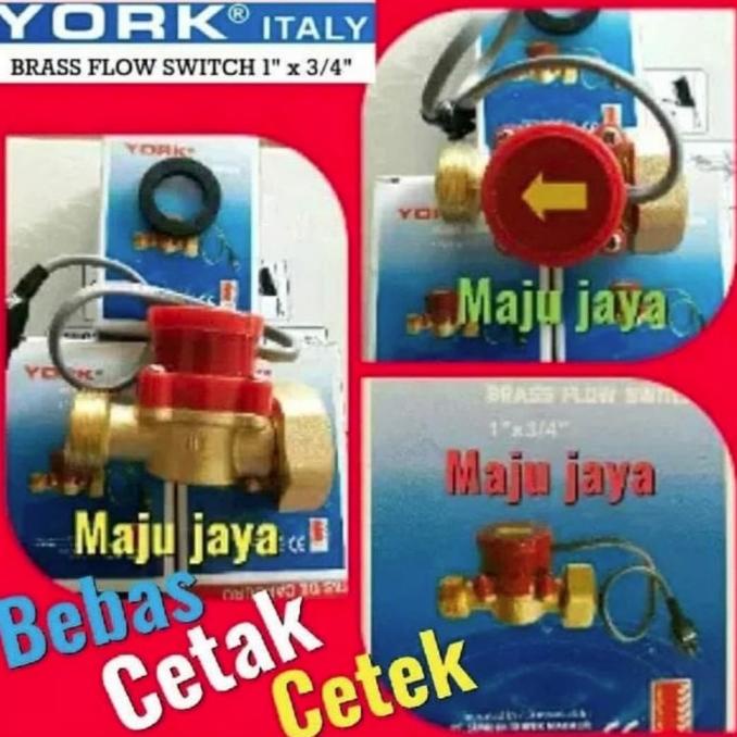 Jual Harga Promo Flow Switch " York " Otomatis Pompa Booster Shimizu ...