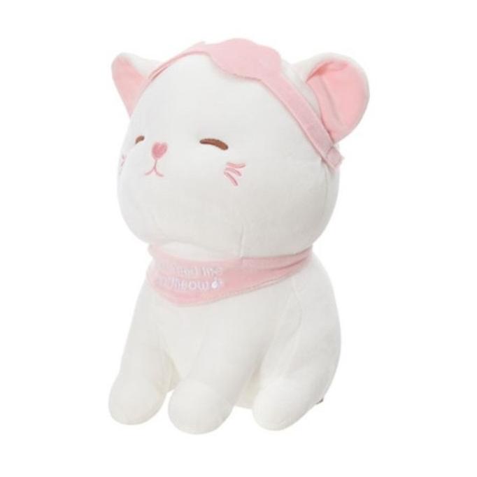 Jual Kitten cat Plush toy MINISO - boneka Kucing posisi duduk super ...