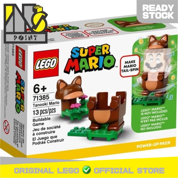 Jual LEGO 71385 - Super Mario - Tanooki Mario Power-Up Pack | Shopee ...