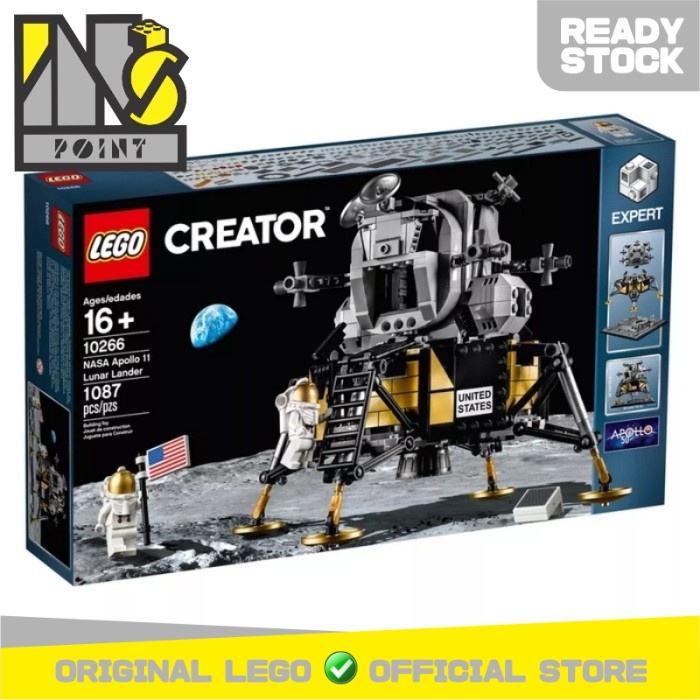 Jual LEGO 10266 - Exclusive / Creator - NASA Apollo 11 Lunar Lander ...