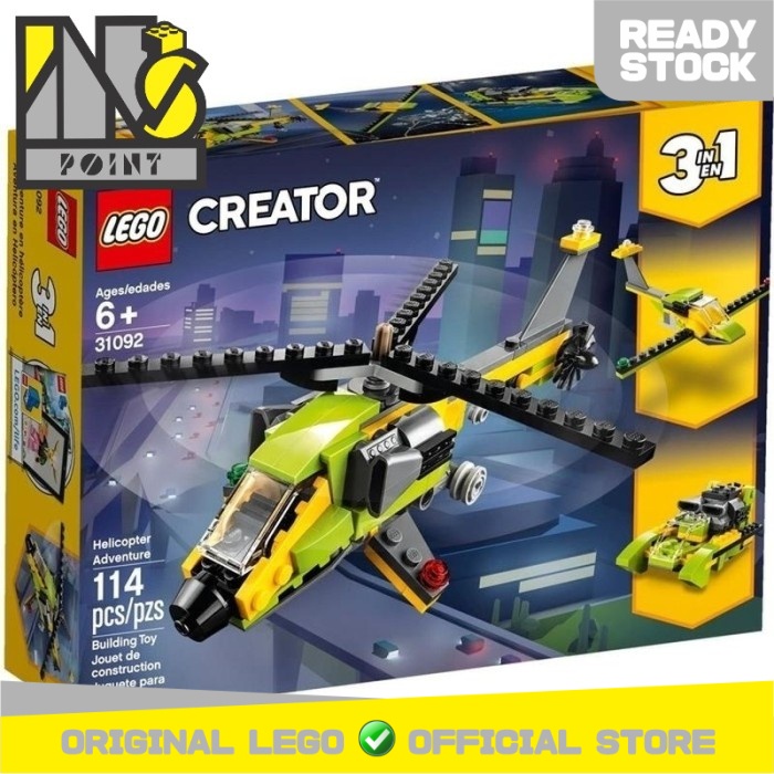 Jual LEGO 31092 - Creator - Helicopter Adventure | Shopee Indonesia