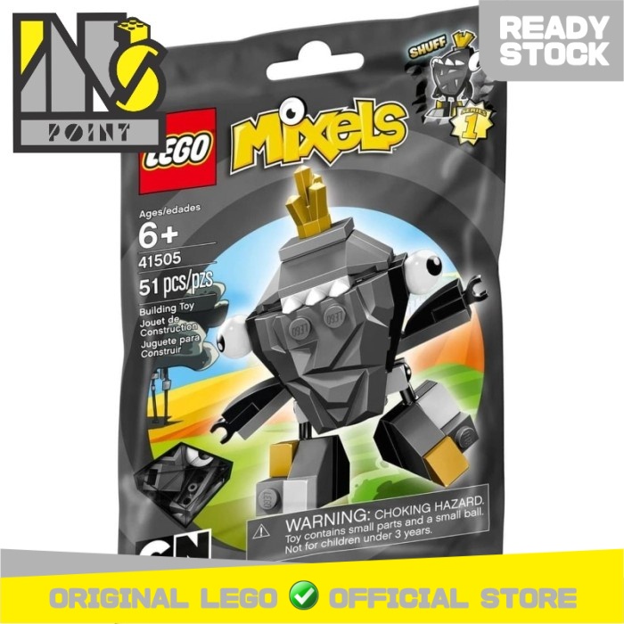 Jual LEGO 41505- Mixels - Mixels Series 1 Myke Shuff | Shopee Indonesia