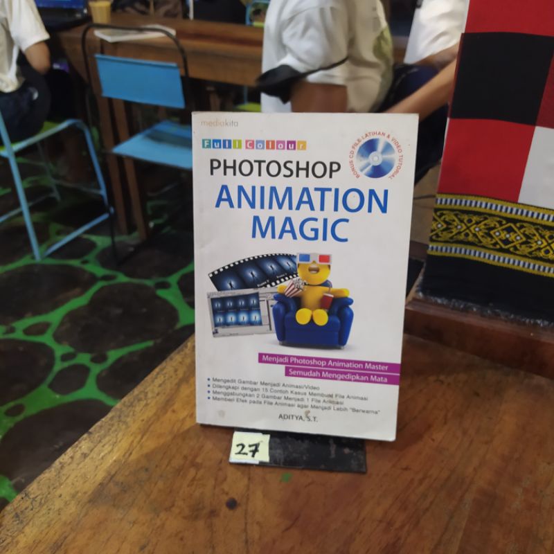 Jual BUKU PHOTOSHOP ANIMATION MAGIC By Aditya ST | Shopee Indonesia