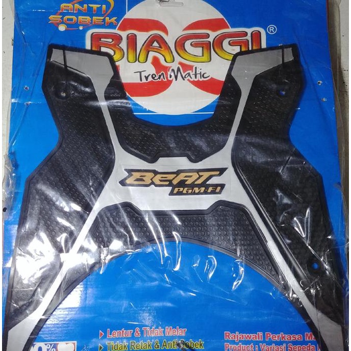 Jual Karpet Motor Beat Fi Esp Hitam Silver Anti Sobek | Shopee Indonesia