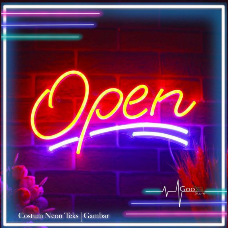 Jual NEON FLEX OPEN NEON | Shopee Indonesia