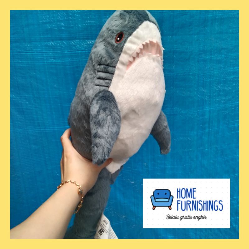 Jual Boneka ikan hiu lembut baby shark doll panjang 55 cm | Shopee ...
