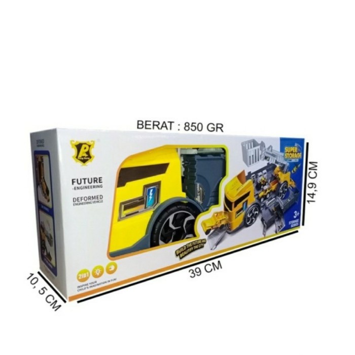 Jual Must Have!! Mainan Anak Mobil Truk Deformed Base Konstruksi Super ...