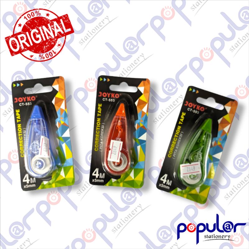 Jual Tip Ex Roll Joyko CT 553 | Shopee Indonesia
