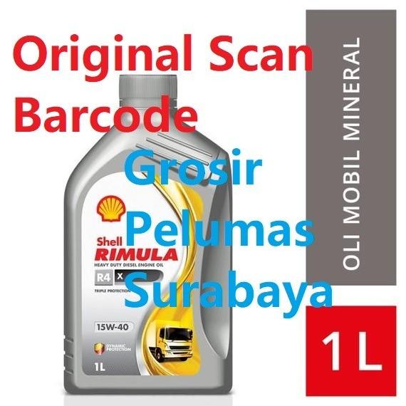 Jual +++++] Original SCAN Oli mesin Diesel Shell rimula R4X R4 X 15W/40 ...