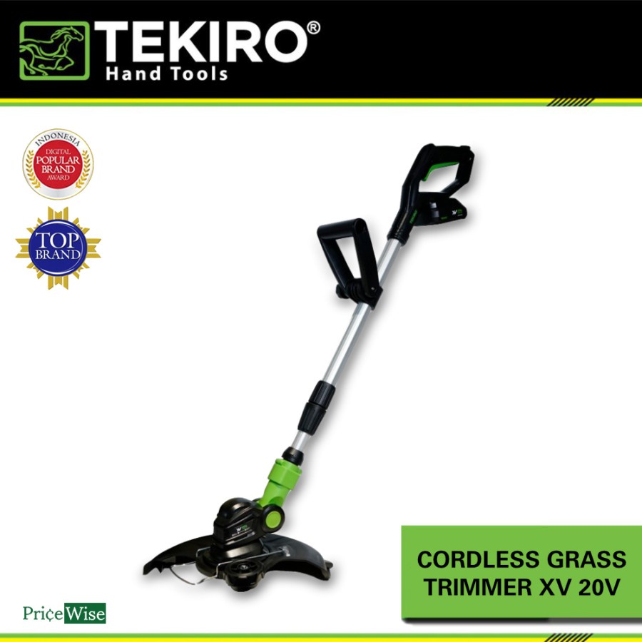 Jual Mesin Potong Rumput Baterai XV 20V Tekiro / Cordless Grass Trimmer ...