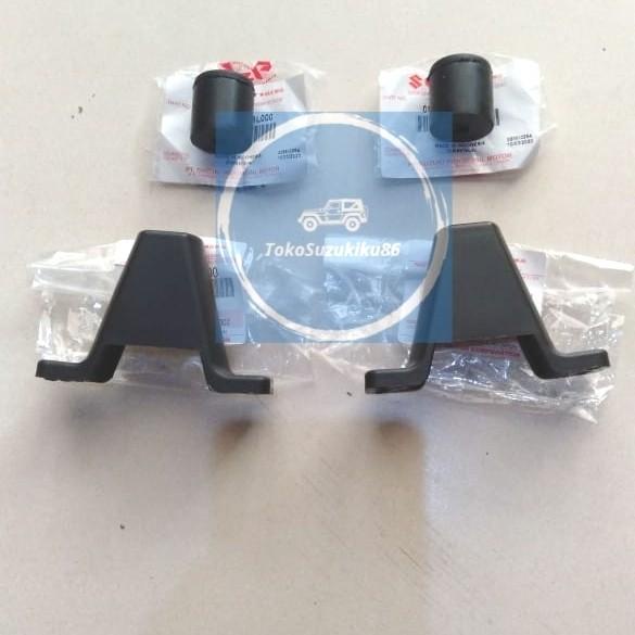 Jual Terlaris 1 Set Penahan Kap Mesin + Karet Suzuki Sierra/Jimny ...