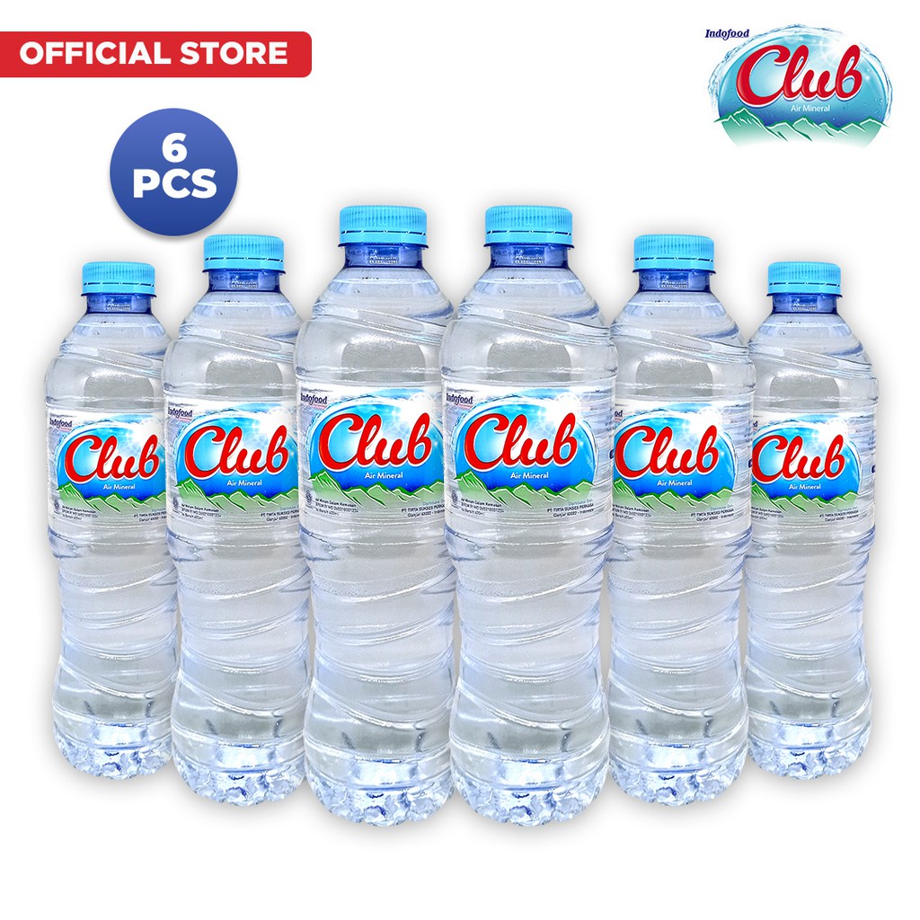 Jual 6 PCS - Club Air Mineral 600 mL | Shopee Indonesia