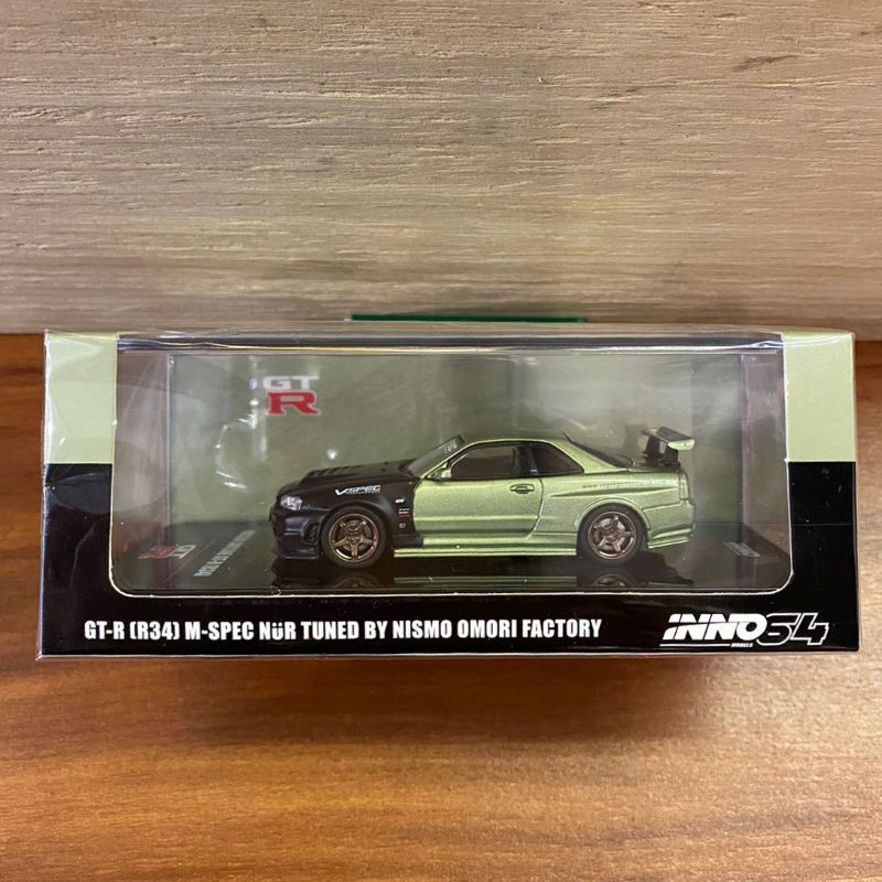 Jual INNO64 NISSAN SKYLINE GT-R R34 M-SPEC NUR TUNED BY NISMO OMORI ...