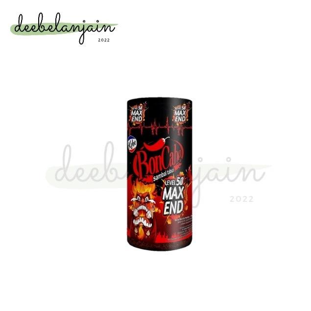 Jual Bon Cabe Max End Level 50 - Sambal Tabur 30 Gr | Shopee Indonesia