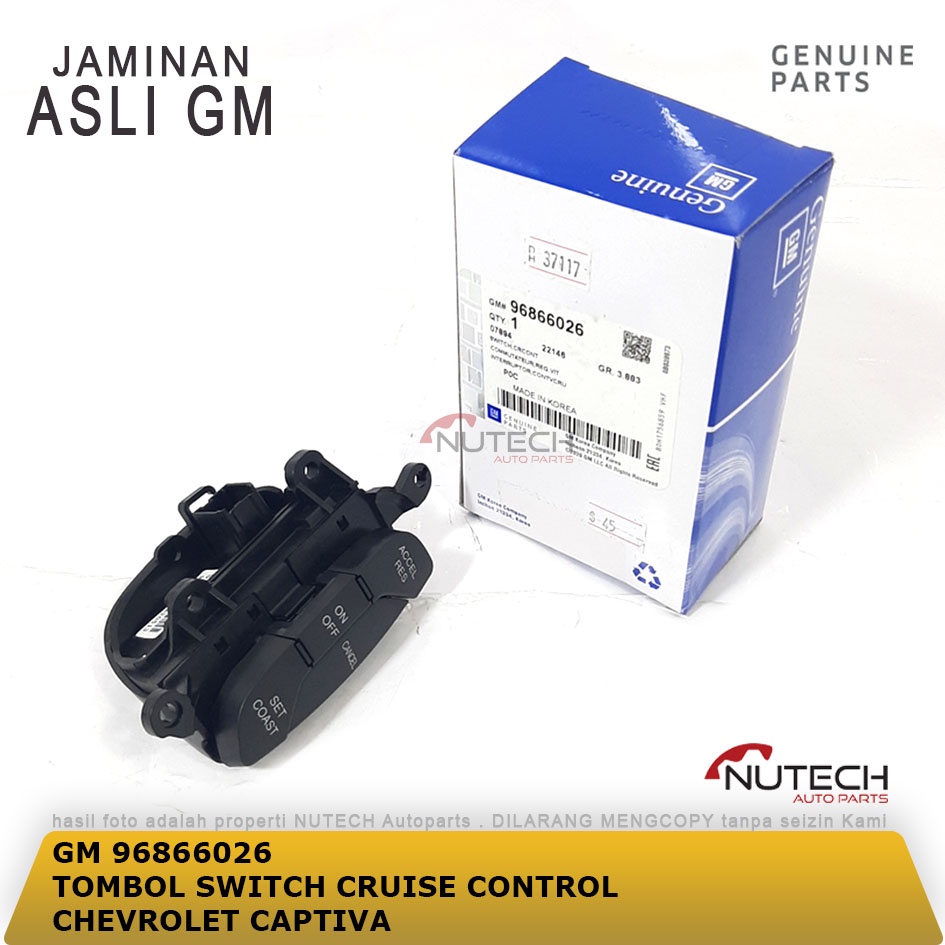 Jual TOMBOL SWITCH CRUISE CONTROL CHEVROLET CAPTIVA ORIGINAL GM ...