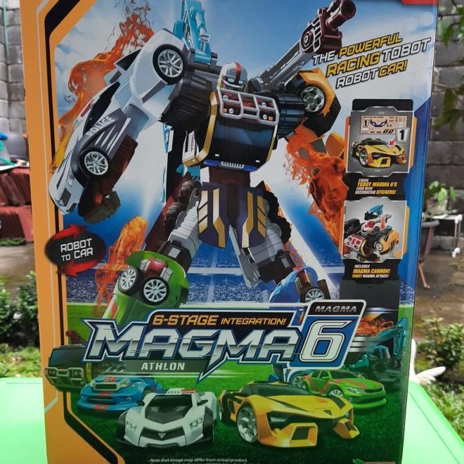 Jual Must Have!! Mainan Tobot Robot Athlon Magma 6 Besar Original Young ...