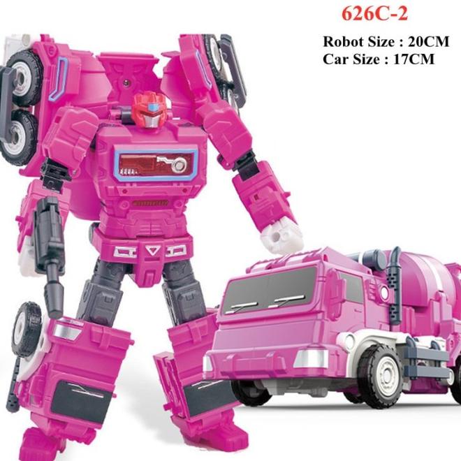Jual Promo!!! 6 In 1 Hook Transformation Ko Gt Devastator Action Figure ...
