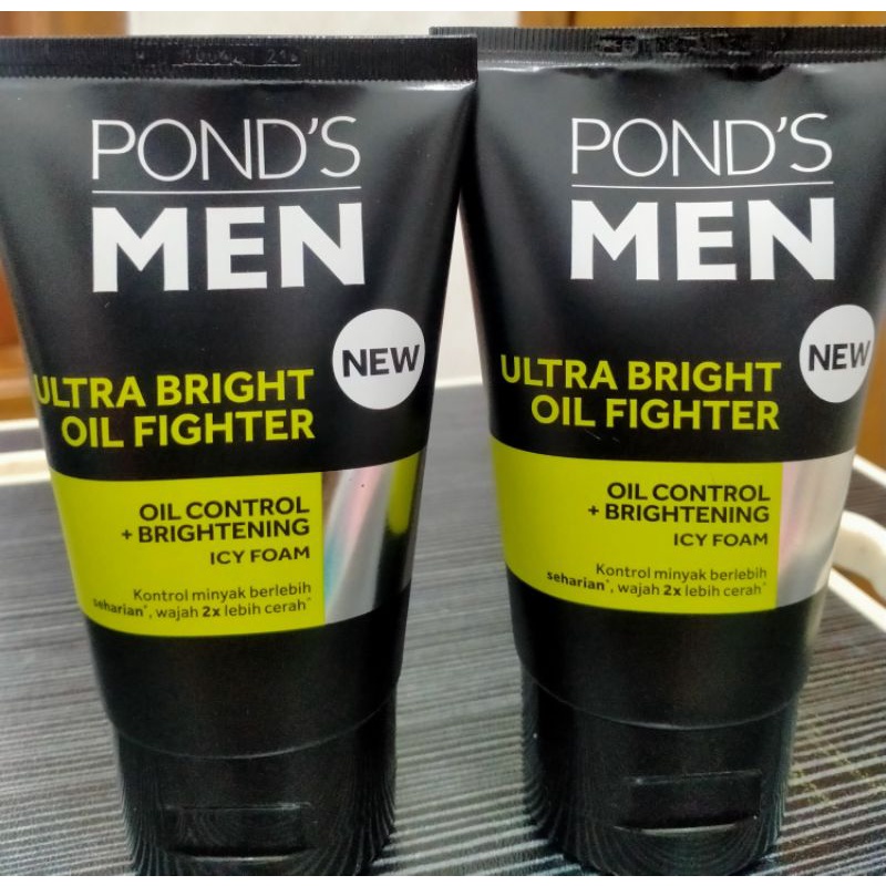 Jual Ponds men oil control Icy foam 100ml | Shopee Indonesia
