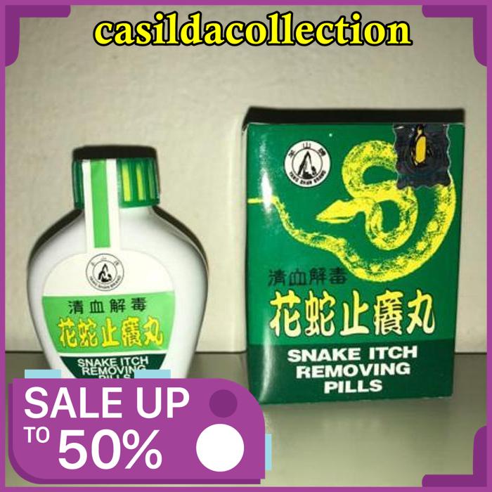 Jual SNAKE ITCH REMOVING PILLS PRODUK NYATA AMPUHNYA | Shopee Indonesia