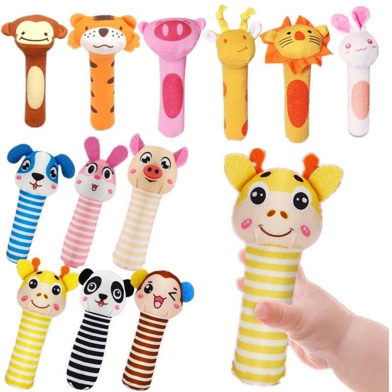 Jual Mainan Tangan Bayi Bunyi Baby Hand Rattle Toy Stick | ARD | Shopee ...