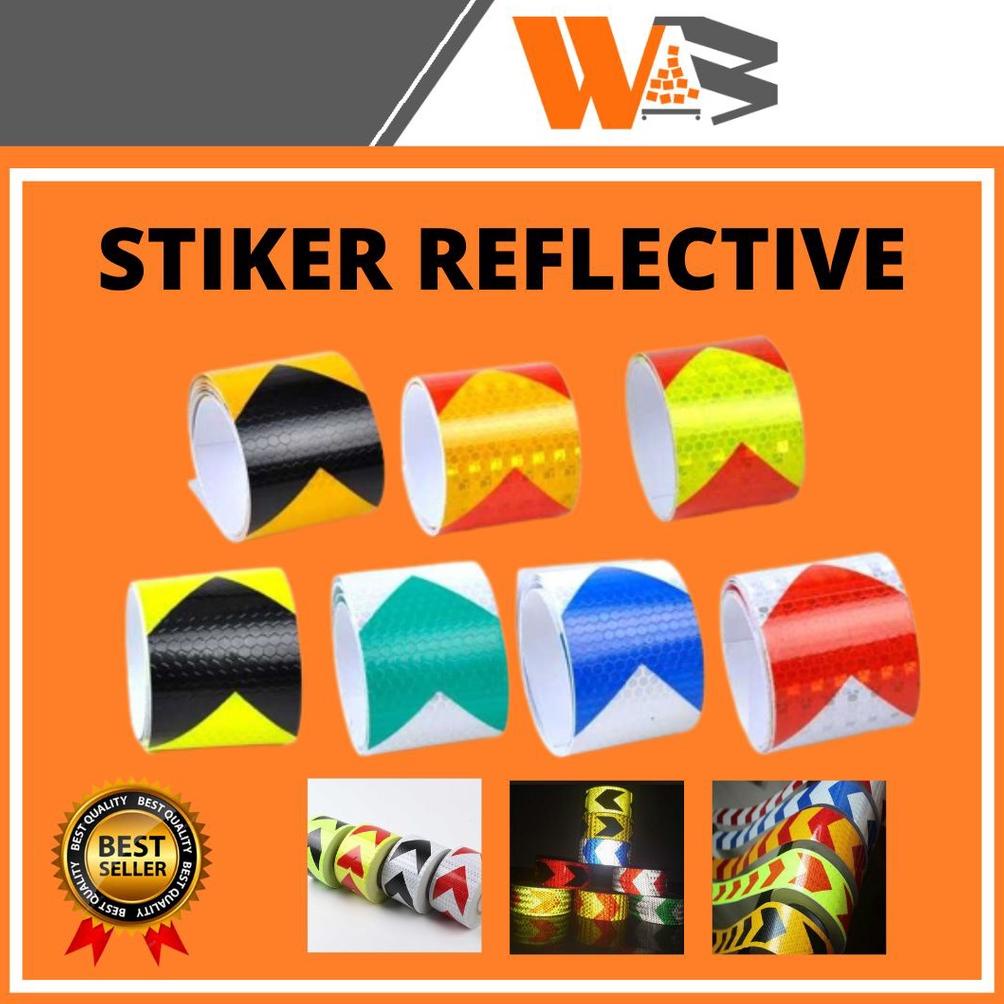 Jual Stiker Reflektif untuk Mobil / Reflective Sticker Marker Mobil ...