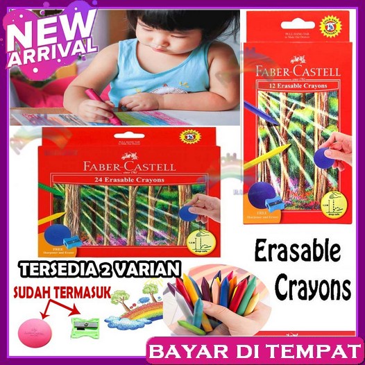 Jual Crayon Belajar Sekolah Aesthetic Anak Krayon Set Alat Mewarnai ...