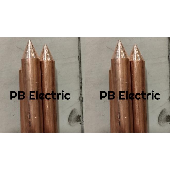 Jual Grounding Rod / Copper Rod 5/8 X 4 Meter / Besi Tembaga (Drat ...