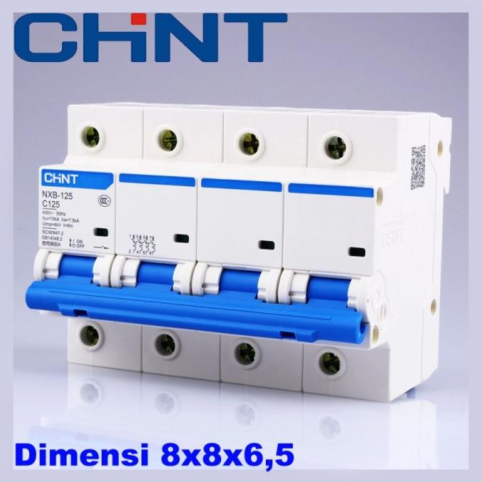 Jual Mcb Mccb Breaker Chint Dz158-125 3P 10Ka - 80A 125A Chint | Shopee ... Jual Mcb Mccb Breaker Chint Dz158-125 3P 10Ka - 80A 125A Chint | Shopee ...