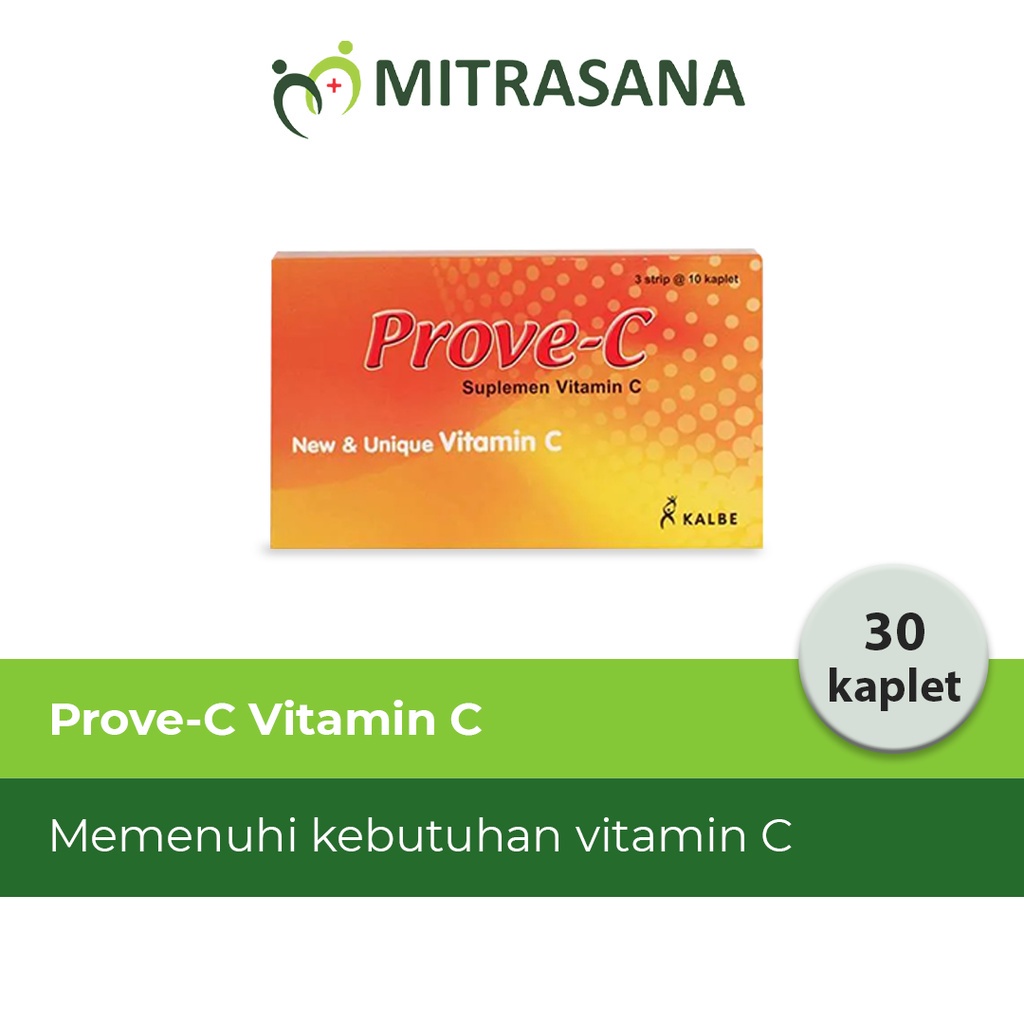 Jual Prove C 500 gram 30 kaplet - Vitamin Pureway C Aman untuk Lambung ...