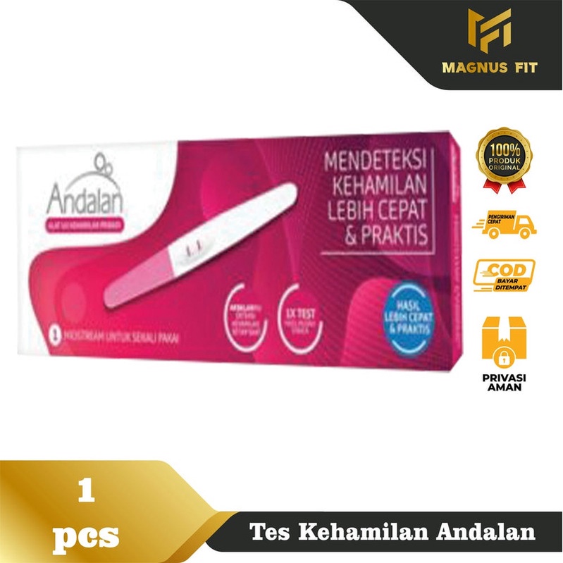 Jual Test pack Andalan Pregnancy Test Midstream- Alat Uji Kehamilan ...