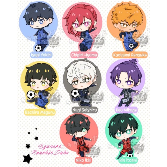 Jual [Chizu] Sticker Blue Lock | Shopee Indonesia