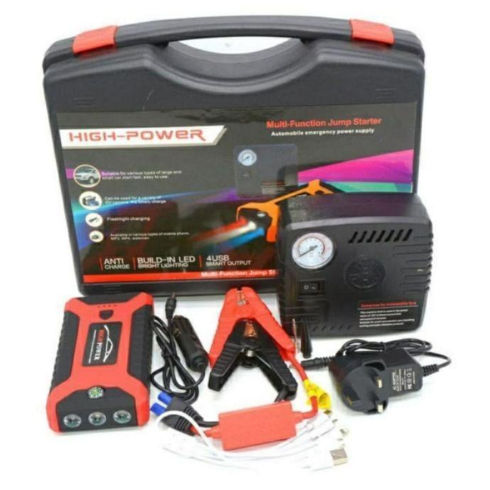 Jual Aqq Jumper Aki Power Bank Mobil Powerbank Jump Starter Car Accu ...