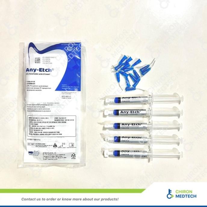 Jual Any Etch Etsa Gigi Dental Etching Gel Anyetch per Bungkus (5 pcs ...