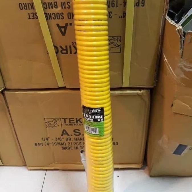 Jual Selang Recoil Tekiro 12m - Selang Kompressor TEKIRO 12 model Ulir ...