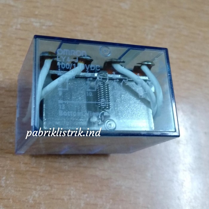 Jual Relay LY4J LY4 J 110VDC 110V DC prsamaan LY4N tnpa lamp Omron ...