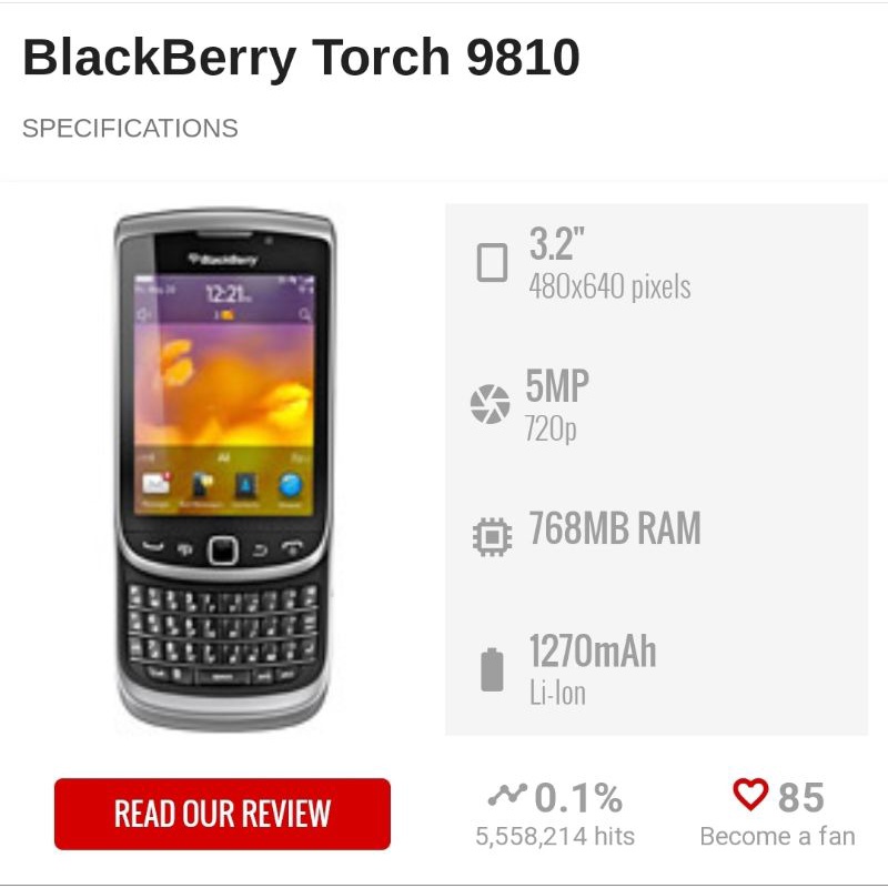 Jual bb touch 9810 hp legendaris hp nostalgia 100% original | Shopee ...