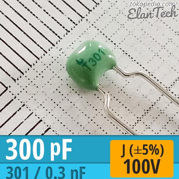 Jual 300pF / 301 MLCC Torch Ceramic Capacitor 300 pF Kapasitor Elan73c Diminati Banget | Shopee ...