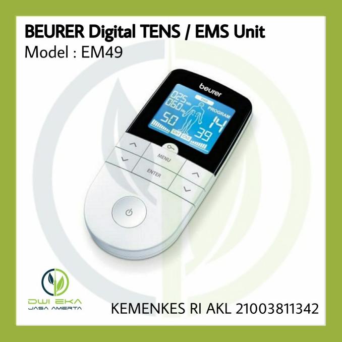 Jual Beurer TENS EM49 / Digital TENS / Alat Pijat Elektrik | Shopee ...