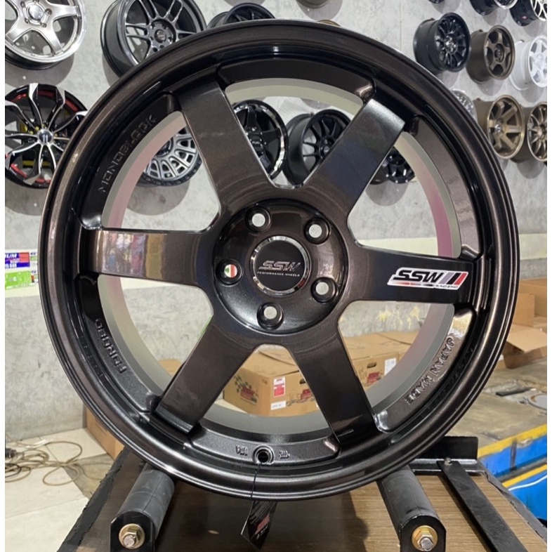 Jual Velg Mobil SSW S202 Te37 R18 untuk Innova Xpander HRV CRV | Shopee Indonesia