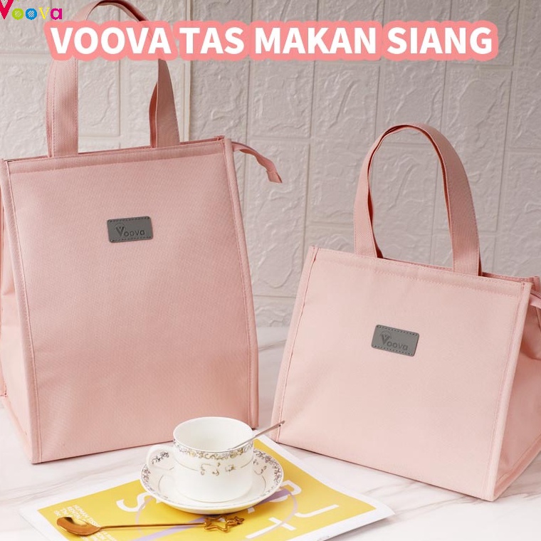 Jual Order Saja Gan VOOVA Tas Lunch Tote Bag Food Box Foil Lunch Box ...