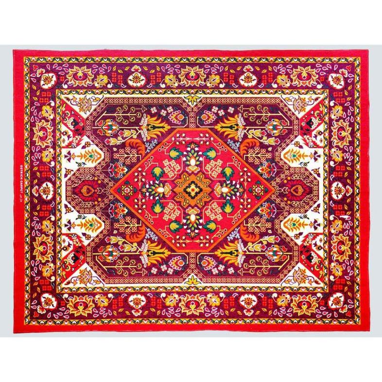 Jual KARPET TURKI MERAH ORCHID UKURAN 204 CM X 205 CM KARPET LANTAI ...