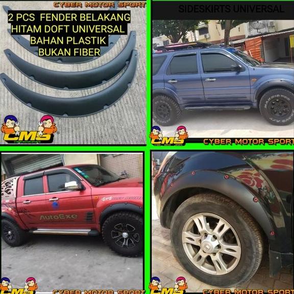 Jual Fender Lips Universal . Over Fender Universal. Fender Flares Suv ...
