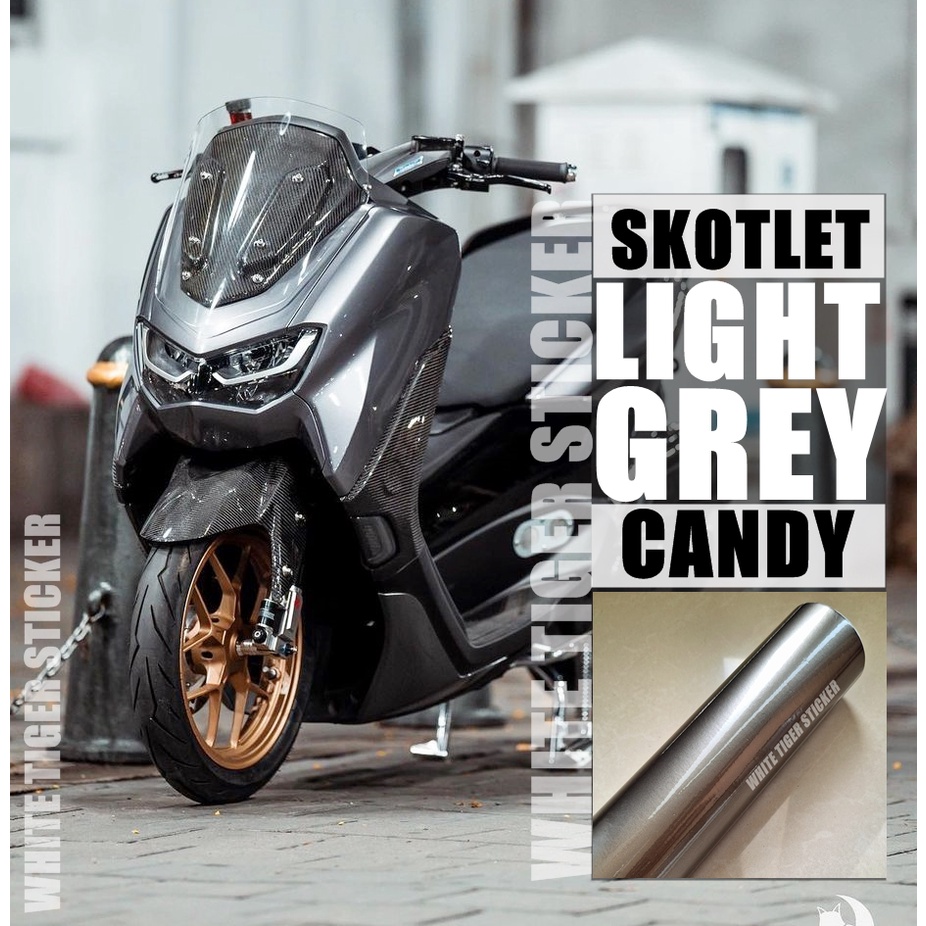 Jual SKOTLET STIKER MOTOR GREY METALIK CANDY SCOTLITE LIGHT GREY ... Jual SKOTLET STIKER MOTOR GREY METALIK CANDY SCOTLITE LIGHT GREY ...