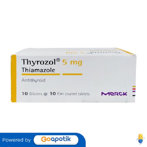 Jual THYROZOL 5 MG BOX 100 TABLET | Shopee Indonesia